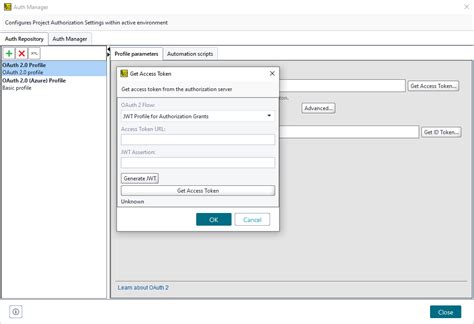 jwt profile for authorization grants readyapi documentation