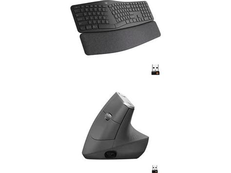 Buy Logitech Ergo K860 Wireless Ergonomic Keyboard With Wrist Rest And Mx Vertical Wireless