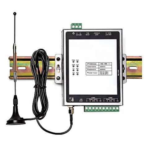 4g m2m iot gateway with rs485 ethernet and modbus data logging