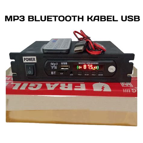 Jual MP3 PLAYER BLUETOOTH SIAP PAKAI Modul MP3 Bluetooth Rakitan KABEL USB Shopee Indonesia