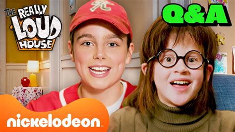 Really Loud House Cast Answer Fast Questions Part 2 Behind The