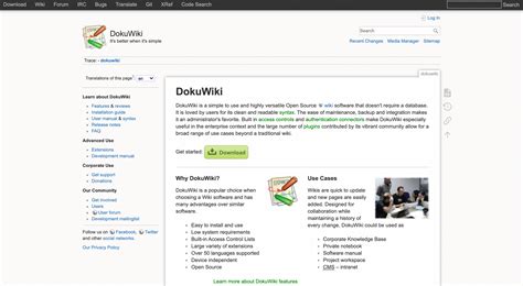 Best 18 Open Source Free Wiki Engines For Teams And Enterprise