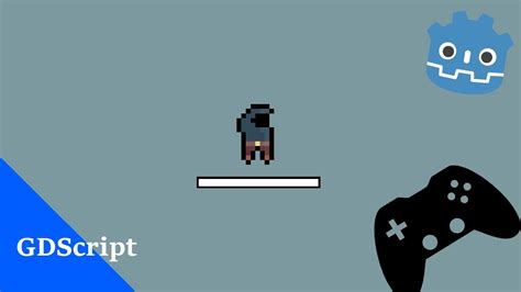 Basic 2d Character Controller Godot 42gdscript Tutorial Youtube