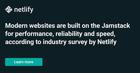 Modern Websites Are Built On The Jamstack Architecture Due To