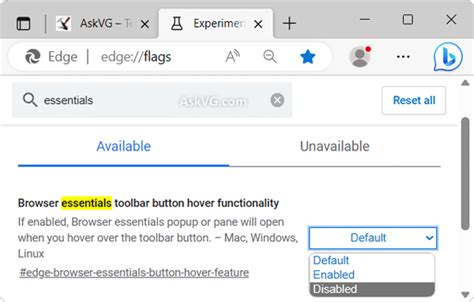 Tip Disable Or Remove Heart Pulse Button From Microsoft Edge Toolbar
