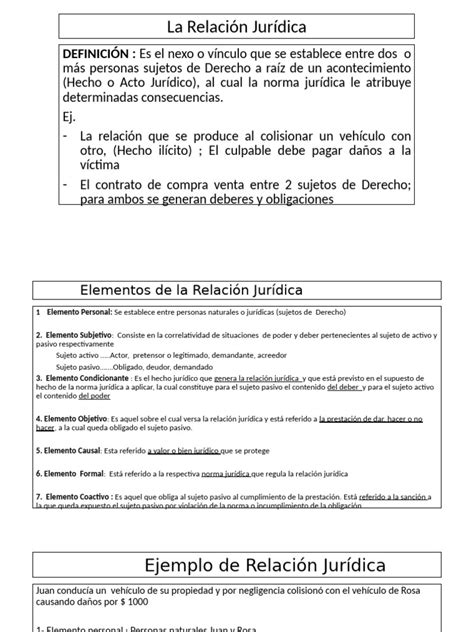 Tema 18 Relación Jurídica Pdf Bienes Ley Justicia