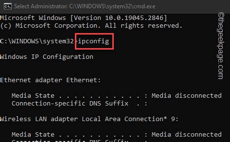 Cannot Access Router IP Address Web Interfaces In Windows