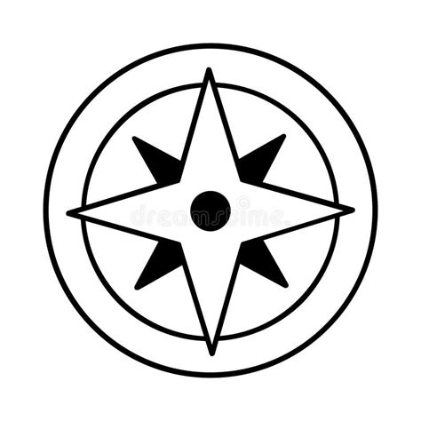 Navigation Icon Vector Trip Illustration Sign Location Symbol Pin