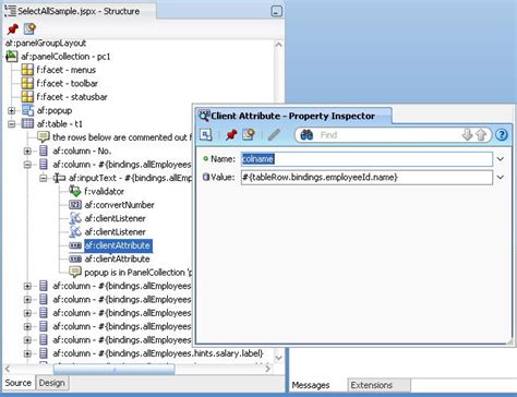 Adf Code Corner How To Copypaste The Value Of A Table Cell To Other