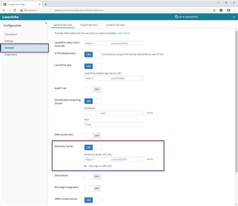Web Client With Sts Laserfiche Answers