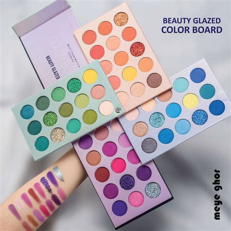 Beauty Glazed 4 In 1 Color Board 60 Color Eyeshadow Palette Meyeghor