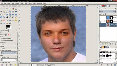 Realistic Face Swap Bonus Video GIMP Tutorial YouTube