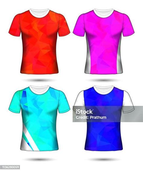 축구 키트 또는 풋볼 클럽에 대 한 축구 유니폼 템플릿 세트 경쟁에 대한 스톡 벡터 아트 및 기타 이미지 경쟁 공란 남자 Istock