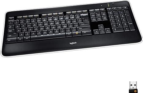 Logitech Wireless Illuminated Keyboard K Keyboards Amazon Com Au