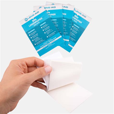 Linsenpapier Zur Objektivreinigung 200 Blatt Reißfeste Reinigungstüc Linsenpapier Zur Objektivreinigung 200 Blatt Reißfeste Reinigungstüc