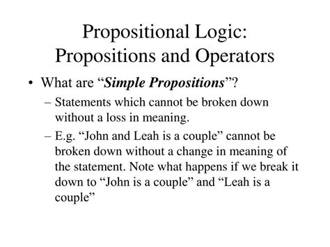 Ppt Introduction To Symbolic Logic Powerpoint Presentation Free