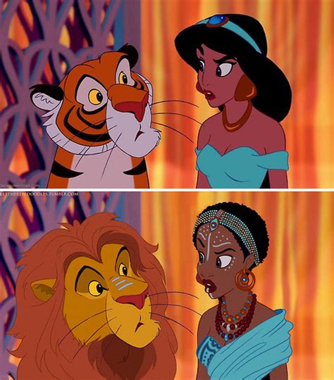 Disney Princesses With Different Races Ps Love
