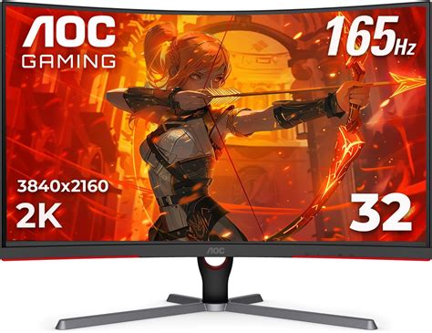 Aoc Cq32g3se 32 Curved Gaming Monitor 2k Qhd 2560x1440