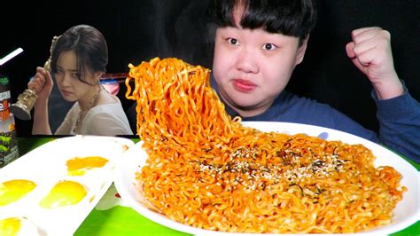 불닭볶음면 먹방asmr Youtube