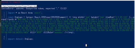 React Svgrwebpack 引入svg报错 Segmentfault 思否
