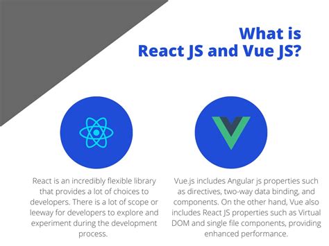 Ppt What Is The Difference Between React Js Vs Vue Js Powerpoint Presentation Id