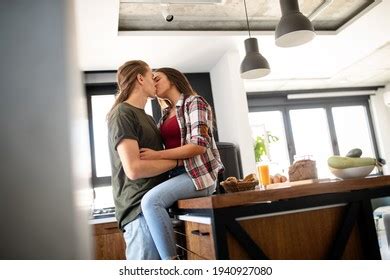 Beautiful Sexy Couple Love Hugging Kissing Stock Photo Shutterstock