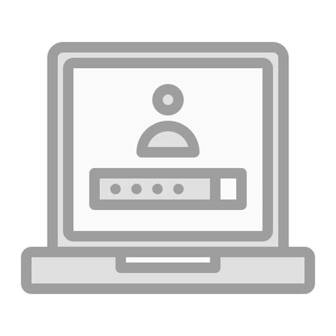 Password Generic Grey Icon