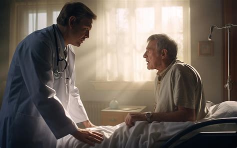 Premium Ai Image Candid Doctorpatient Interaction Generative Ai