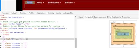 Jquery Cant Remove The Padding Under Menu Items Bootstrap Stack Overflow