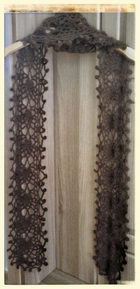 손뜨개~도안및자료실 밴드 레이스 스카프 레이스 뜨개질 패턴 크로셰