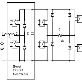 Circuit Used To Generate An AC Voltage Larger Than DC Input Voltage Download Scientific Diagram