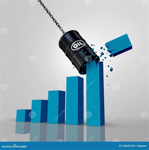 Business Decline Chart Sign Declining Graph Icon Royalty Free Stock