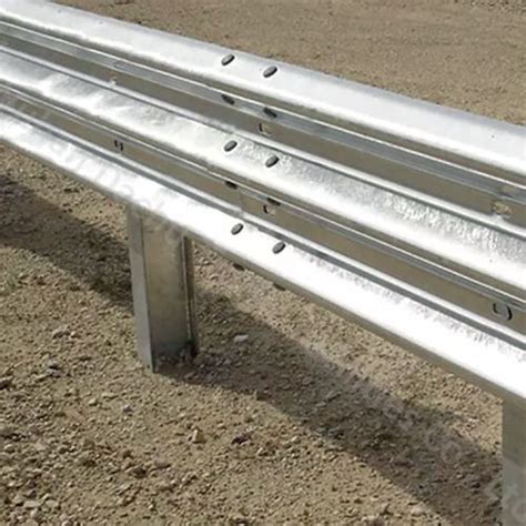 Single Side Single Thrie Beam Crash Barrier Color Silver At Best Price In Ahmedabad G R