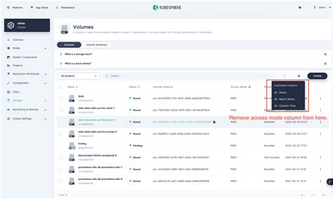 fix Pvc list ui problem 3021 合并请求 kubesphere console 极狐GitLab