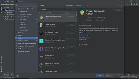 Idea Pythonidea Python Csdn博客