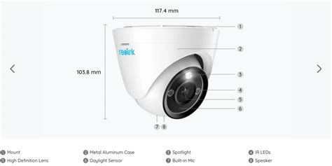 Reolink Rlc 833a Produktseite Für Reolink Ch