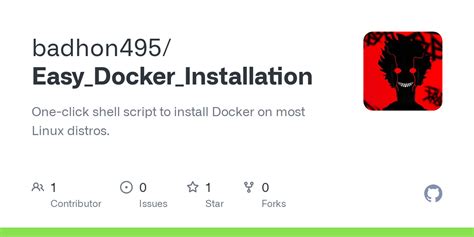 Github Badhon495easydockerinstallation One Click Shell Script To Install Docker On Most