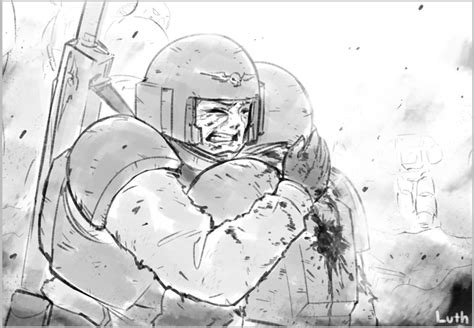 Lutherniel Adeptus Astartes Astra Militarum Warhammer 40k Laser Gun