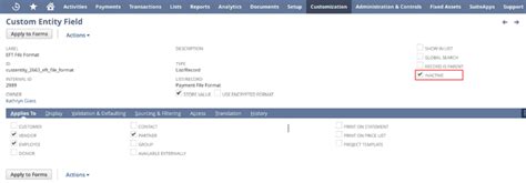 Adding Custom Fields In Netsuite