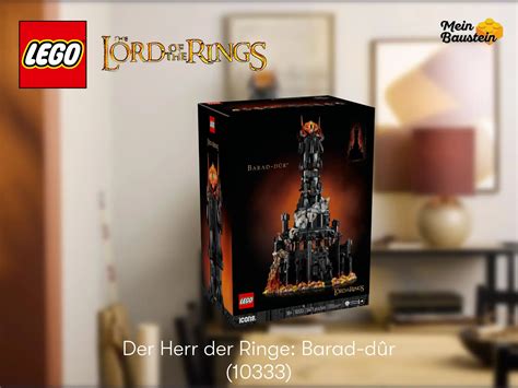 Lego Herr Der Ringe Barad DÛr Reise Zum Schicksalsberg