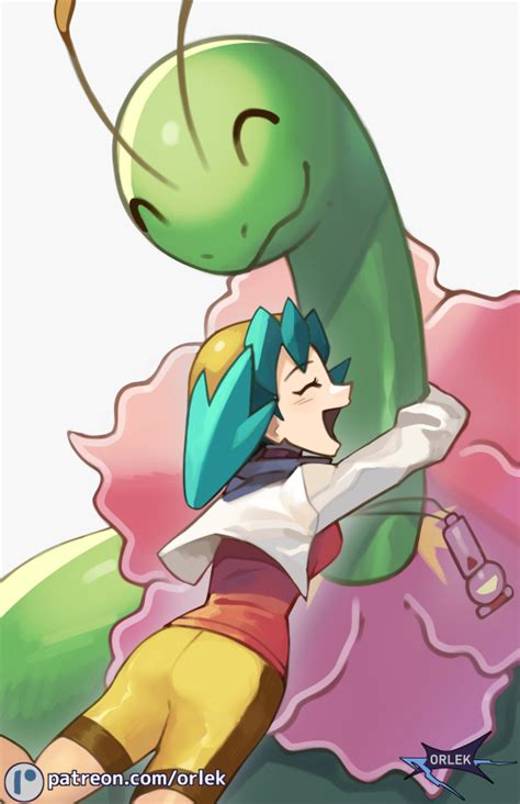 Orlek Kris Pokemon Meganium Nintendo Pokemon Pokemon Gsc