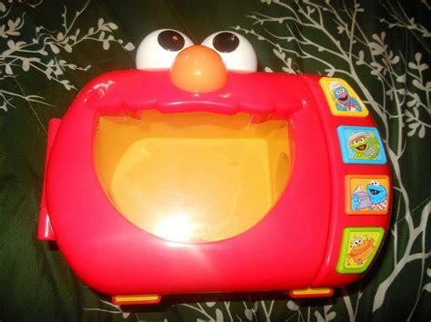 Sesame Street Elmo Microwave Talking Light Up 2008 Mattel Cookie Oscar
