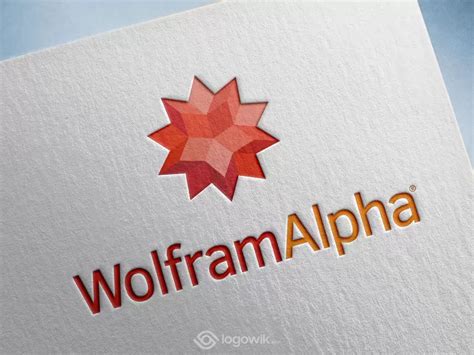 Wolframalpha Logo Vector File Free Download Logowik