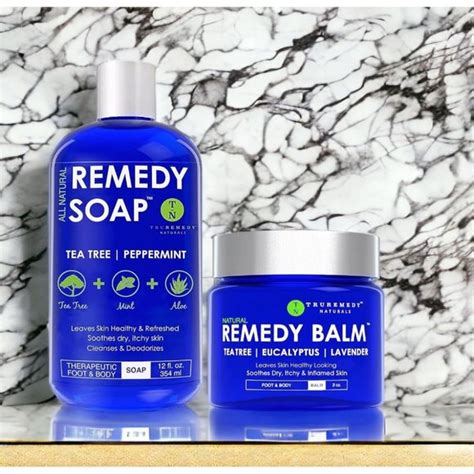 Truremedy Bath And Body Truremedy Remedy Balm Soap Set Tea Tree
