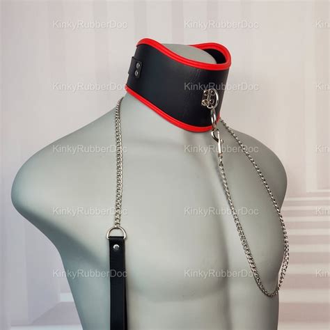 Faux Leather Sex Collar Etsy Australia