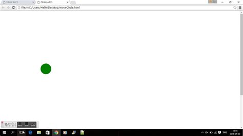 Html5 Canvas Move Circle Youtube