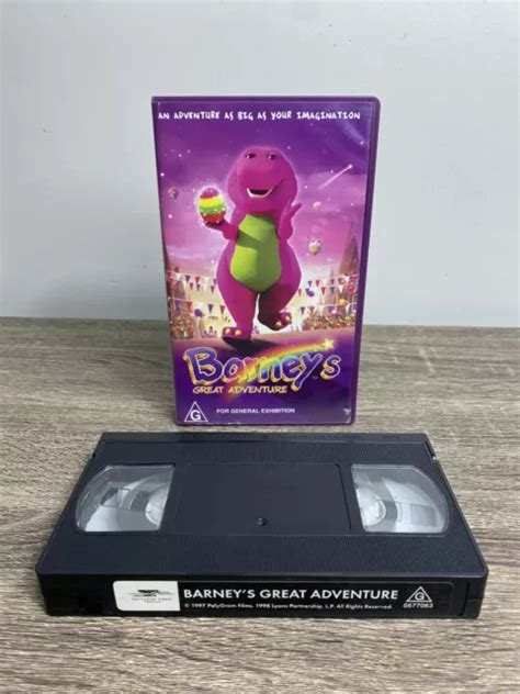 Barneys Great Adventure Vhs Pal 1997 35 00 Picclick Au