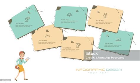 벡터 인포그래픽 디자인 비즈니스 템플릿에는 아이콘과 6가지 옵션 또는 단계가 있습니다 프로세스 다이어그램 프리젠테이션 워크플로우 레이아웃 배너 순서도 정보 그래프 스톡에