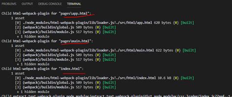 mutil tempaltes bug · issue 1029 · jantimon html webpack plugin · github