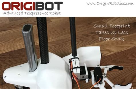Origibot2 Telepresence Robot Platform With Gripper Indiegogo